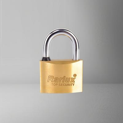 China Rarlux Waterproof Ring Solid Padlock High Quality Candado Security Brass Padlock With Computer Key in Bulk 40 50 60 70mm for sale
