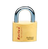 Quality Rarlux High Security Manufacturer Solid Padlock Keyed Alike Brass Brush Padlock for sale