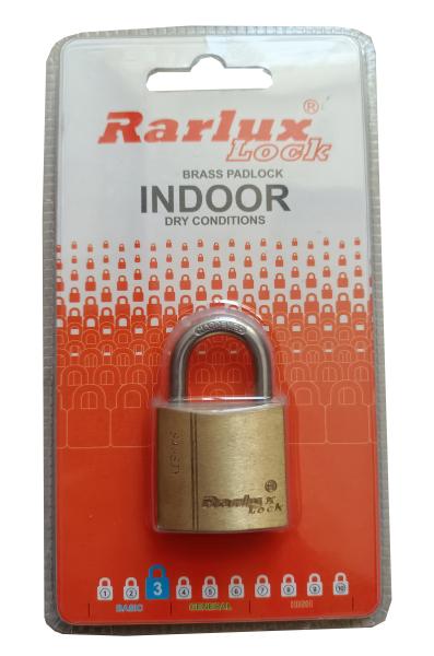 Quality 30mm Rarlux Lock Top Security Small Mini Cheap Copper Brass Padlock for sale