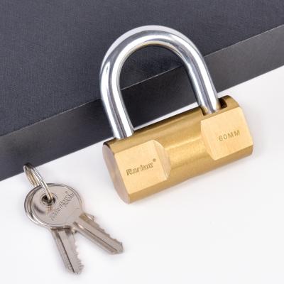 China Rarlux 30-80mm Standard Wide Application High Security Anti-theft Hammer Brass Padlock for sale