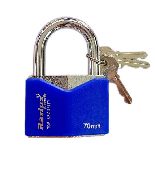Quality Hot Selling Wholesale China Padlock  Plastic Cover Rhombic Type Iron Padlock for sale