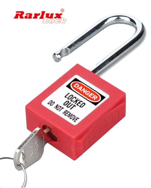 Quality Rarlux High Quality Top Security Industrial Hardened Alloy Steel Shackle Padlock Keyed Eco-Friendly Solid Brass Cylinder Lockout for sale