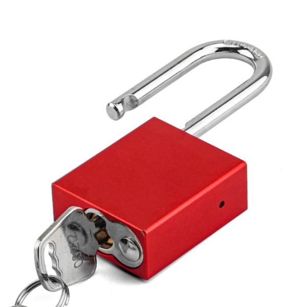 Quality 40mm Heavy Duty Industrial Safety Lockout Padlocks Outdoor Square Type Aluminum Eco-Friendly Durable High Safety Keyed Alike for sale