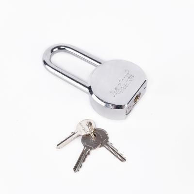 China Rarlux New Design Steel Iron Padlock Anti-cut Round Type Solid Steel Padlock for sale