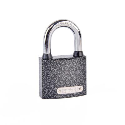 China 20-75mm Solid Iron Body with Plastic Painted Surface Waterproof Painted Iron Padlock for sale