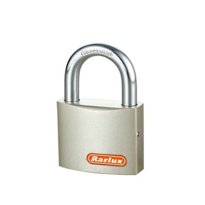China Rarlux Safety Lockout Durable High Safety Solid Iron Lock Body Nickel Sprayed Key Iron Padlock Model for sale