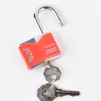 Quality 25mm Waterproof Padlock Short Shackle Colorful Chrome Plated Body Solid Brass for sale
