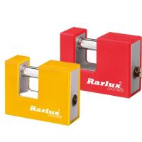 China 70/80/90mm Iron Padlock Plastic Cover Rectangular Lock Master Lock for sale