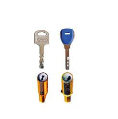 Quality Rarlux High Quality Nickel-plated Iron Anti-cut Padlock Vane Keys Rectangular for sale