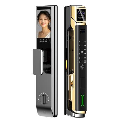China Factory Selling Smart Finger Print Padlock Lock Security Smart WiFi Automatic 3D Face Recognition Door Lock Smart Padlock for sale