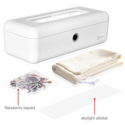 China Key Storage Desktop Box Fingerprint Lock Children Students Multi-functional Plastic Pencil Case Patent for sale