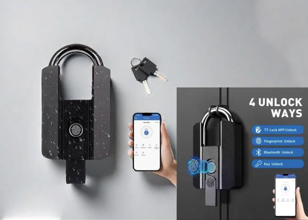 Quality FINGERPRINT SMART PADLOCK for sale