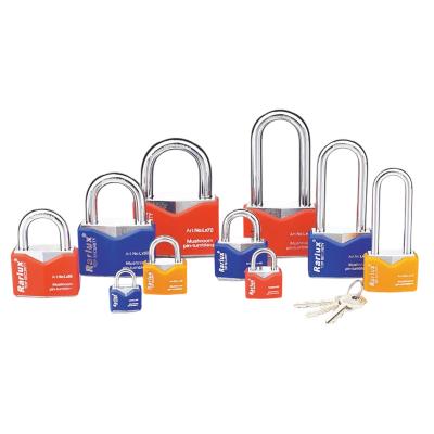 China RHOMBIC CHROME PLATED IRON PADLOCK for sale