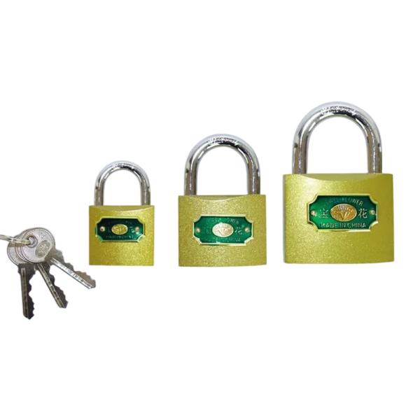Quality BRONZE-COLOUR IRON PADLOCK for sale