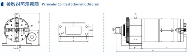 Four-Jaw Double-Action Pneumatic Precision Rotary Feeding Chuck R125s For Metal Processing For Industrial Machinery Laser Cutting Chuck With Wide Clamping Range