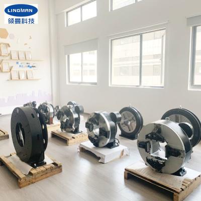 중국 레이저 관 가공반을 위한 공기 파워 척 4 턱 CNC 선반 척 판매용