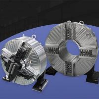 China 4 Jaw Pneumatic Front Power Chuck G800D-360 for Laser Pipe Cutting Machine 15-360mm for sale