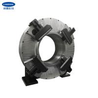 China 520mm Through Hole Pneumatic Chuck 240mm Jaw Stroke for Laser Pipe Cutting Machine for sale