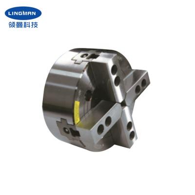 China Torno profesional Chuck Hollow Hydraulic Power Chuck del CNC del mandíbula del fabricante 4 en venta