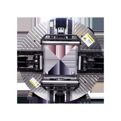 중국 린그맨 Pneumatic 전문 회전 공기 평면 245mm 레이저 튜브 절단 앞 Chuck 판매용