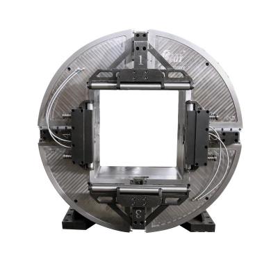 China Large Size Square Hollow 230 520 Mm Laser Pneumatic Rotary Chuck For Laser Tube Cutting Machine for sale
