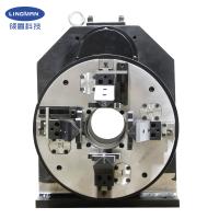 China F90BF Pull Material 4 Jaw Full Stroke Single Chuck for Laser Tube Cutting 160mm for sale