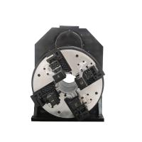 China F90BF Pull Material 4 Jaw Full Stroke Single Chuck for Laser Tube Cutting 160mm for sale