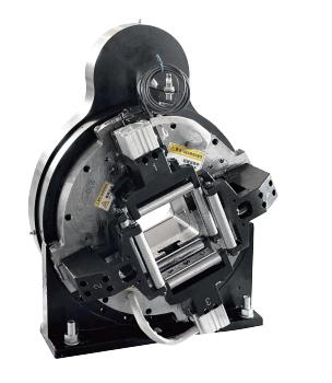 China Máquina de corte por láser F130E con mandril de carrera completa, sin material de cola y presión admisible 0.4-0.9MPa en venta