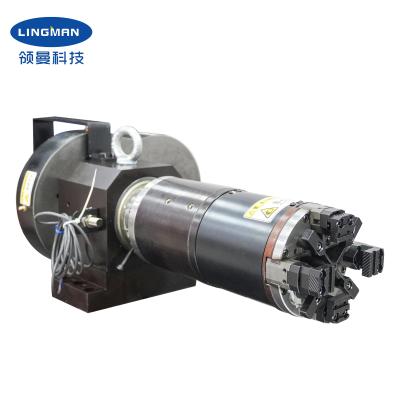 LINGMAN 125C Asse rotante laser a doppio effetto con alimentazione mandrino posteriore