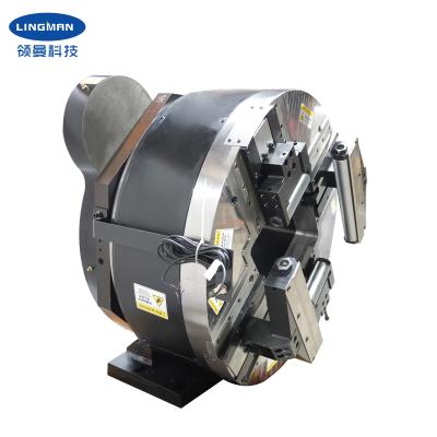 China 290mm Präzisions-Vierkantloch-Vollhub-CNC-Frontfutter für Rohrschneider zu verkaufen