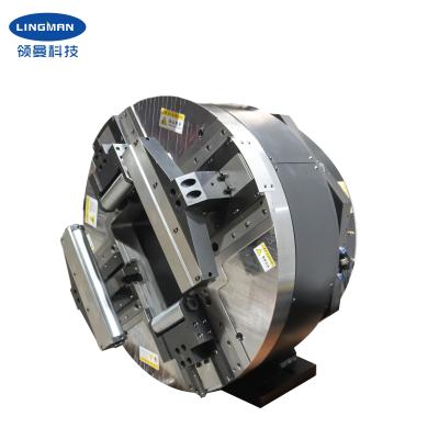 China 290mm Präzisions-Vierkantloch-Vollhub-CNC-Frontfutter für Rohrschneider zu verkaufen