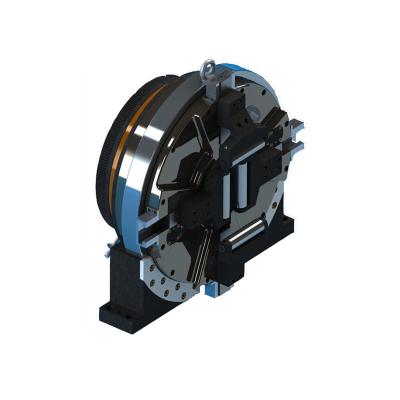 Cina Alta efficienza di produzione 4 Chuck laser mascella con 165 mm di colpo di artiglio e 1.36KN forza di fissaggio per il taglio del tubo laser in vendita