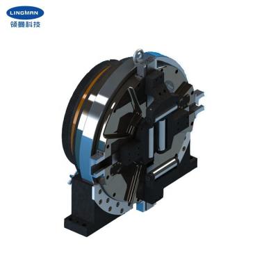 中国 フルストローク165mm爪ストロークエアチャック、パイプ切断機用1.36KNクランプ力 販売のため