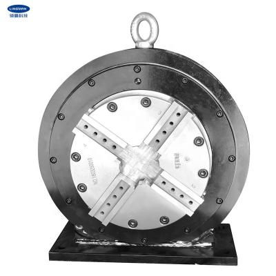 China Pneumatic Laser Chuck with 4.8KN Clamping Force 0.4-0.9MPa Allowable Pressure and 15-160mm Clamping Range for sale