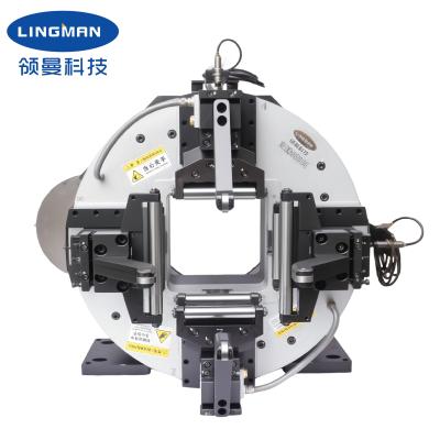 China F175E Four Claw Double Action Chuck Groove Claw Pulling Material -110 Flange Reducer Left Horizontal for sale