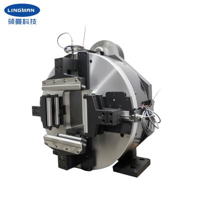 China LMF195DF Four Jaw Pneumatic Laser Chuck with Full Stroke Design 8-195mm Clamping Range and 1.2KN Clamping Force for sale