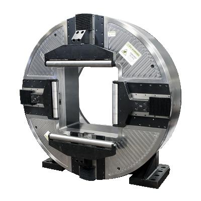 China Heavy Duty 640mm Pneumatic Laser Chuck with 25KN Clamping Force and Full Stroke Design for Large Tube Cutting for sale