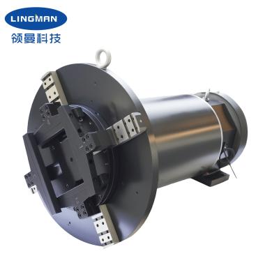 China Lingman Factory Direct W355T Feeding Chuck & Tail Chuck For Laser Tube Cutting Machine | Grips Special-Shaped Tubes (Channel Steel/Angle Steel) | Non-Standard Customization, Fast Delivery for sale