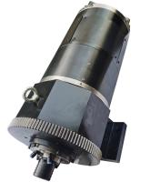 China ISO9001 Medium Solid Double Acting 4 Jaw Power Chuck W165J with 33mm Claw Stroke and 4.3KN Clamping Force for sale