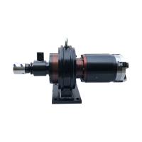 China ISO9001 Medium Solid Double Acting 4 Jaw Power Chuck W165J with 33mm Claw Stroke and 4.3KN Clamping Force for sale