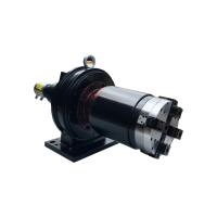 China ISO9001 Medium Solid Double Acting 4 Jaw Power Chuck W165J with 33mm Claw Stroke and 4.3KN Clamping Force for sale