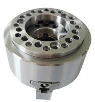 China CNC Hydraulic 3 Jaw Solid Power Lathe Chuck 8 Inch 250mm Wedge Type for sale