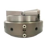 China BK80TQ Front Mounted Pneumatic 3 Jaw Chuck with 80mm Hole Diameter and 4200 RPM Speed for CNC Laser Tube Cutting for sale