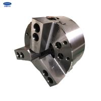 China 10 Inch Hydraulic Lathe Chuck 85.8KN Clamping Force 5000 RPM for Automatic Pipe Cutting Machine for sale