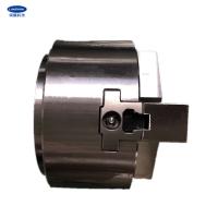 China 10 Inch Hydraulic Lathe Chuck 85.8KN Clamping Force 5000 RPM for Automatic Pipe Cutting Machine for sale