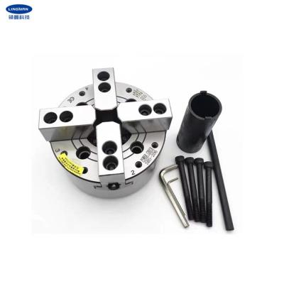 China 4 Kiefer-hydraulische Chuck For CNC-Drehbank Rounter, das Fräsmaschine graviert zu verkaufen
