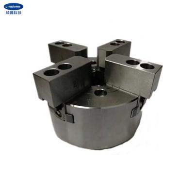 China Tirada del poder de la máquina del CNC de la tirada del mandíbula de Chuck Through Hole Hydraulic 4 del torno en venta