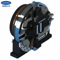 China Four Jaw Pneumatic CNC Chuck 170mm Clamping Range 150rpm for Pipe Cutting Machine for sale