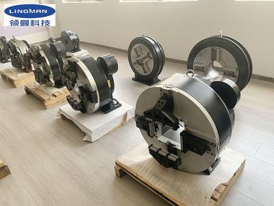 China Laser-Schneidemaschine-Chuck Double Acting Pneumatic Rotary-Klemme zu verkaufen