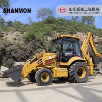 China Construction Works 388 Backhoe Loader Equipped With Telescopic Boom for sale